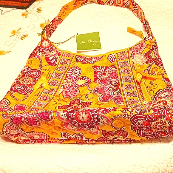 Vera Bradley | Bags | Nwt Vera Bradley Handbag High By 13 Wide Red And ...